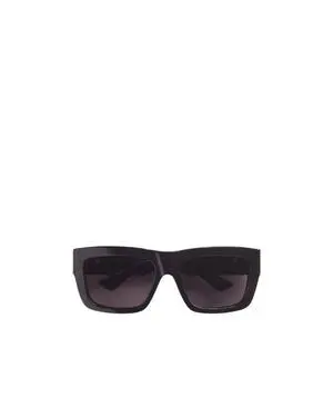 Bottega Veneta Square Frame Sunglasses - Black