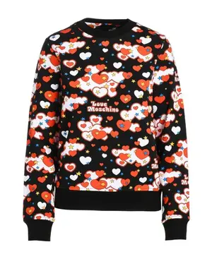 Moschino Printed Long-sleeve Hoodie
