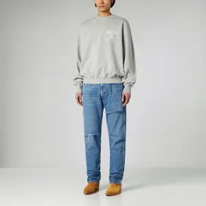 1989 STUDIO Distressed Straight-leg Jeans