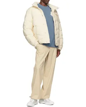 Moncler Loose Fit Drawcord Trousers - Beige