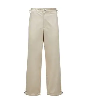 Moncler Loose Fit Drawcord Trousers - Beige
