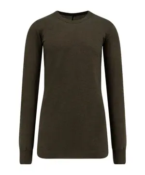 Rick Owens Round Neck Long-sleeved T-shirt