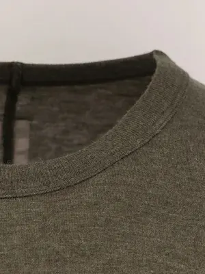 Rick Owens Round Neck Long-sleeved T-shirt