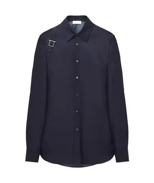 Alexander Mcqueen Denim Shirts For Men