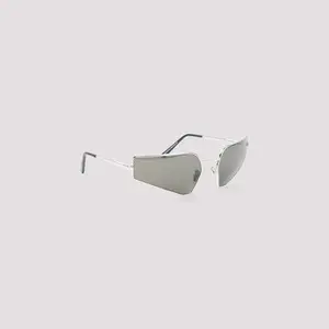 Rick Owens Geometric Frame Sunglasses