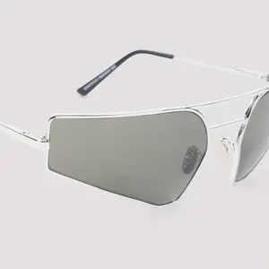 Rick Owens Geometric Frame Sunglasses