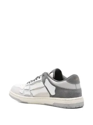 Amiri Distressed Skel Top Low Top Sneakers