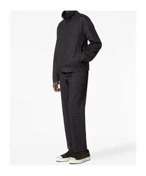Valentino Garavani Toile Iconographe Print Zip-up Sweatshirt