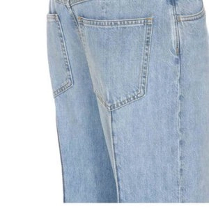 Bottega Veneta Denim Jeans With Turn-up Hem - Gray
