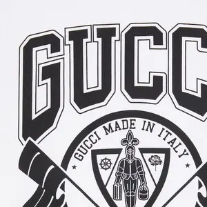 Gucci Logo Printed Crewneck T-shirt