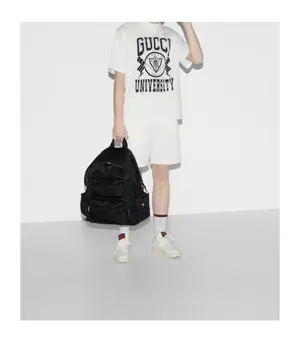 Gucci Logo Printed Crewneck T-shirt