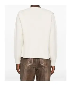 Giuseppe Di Morabito Open Knit Cardigan With Gathered Shoulders