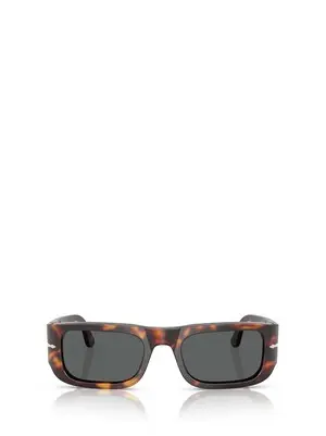 Persol Rectangular Frame Sunglasses - Black
