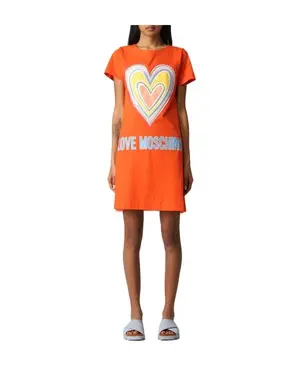 Orange Short Dresses