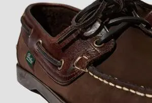 Paraboot Round Toe Casual Lace-up Shoes