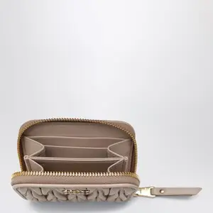 Miu Miu Matelassé Coin Purse - Pink