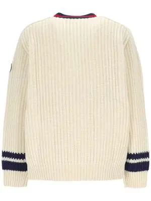 Gucci V-neck Cable-knit Cardigan
