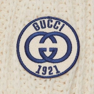 Gucci V-neck Cable-knit Cardigan