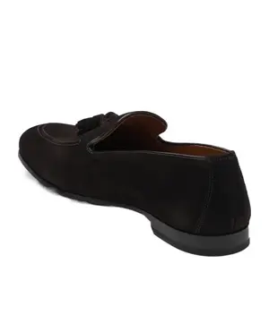 DOUCAL'S Tassel Detailed Almond Toe Loafers