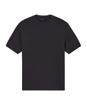 Emporio Armani Jacquard Crewneck Knitted T-shirt