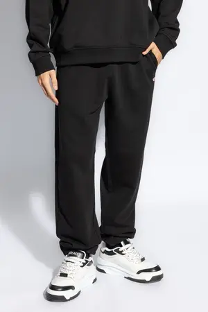 DIESEL® Logo-patch Cotton Track Pants