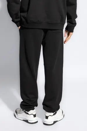DIESEL® Logo-patch Cotton Track Pants