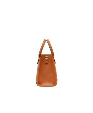 Mcm Mini Munich Logo Tote Bag