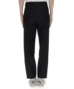 We11Done Slim Fit Jeans With Decorative Hardware - Black