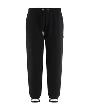 Moncler Logo Patch Drawstring Sweatpants - Black