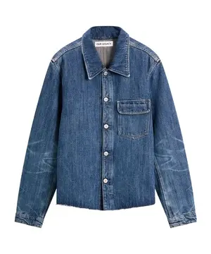 Our Legacy Cut Rebirth Denim Jacket - Blue