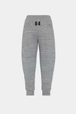 Dsquared2 Logo Printed Drawstring Sweatpants - Grey