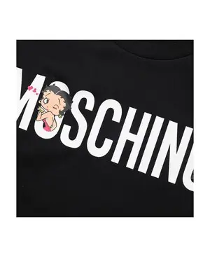 Moschino Teddy Bear Print Crewneck T-shirt
