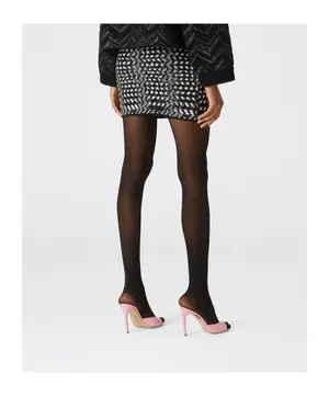 Missoni Embellished Zigzag Mini Skirt