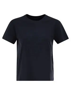 Max Mara Graphic-embroidered Crewneck T-shirt - Black