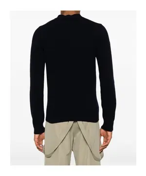 Play Comme Des Garcon V-neck Cardigan With Heart Applique