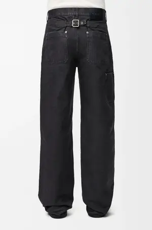 Loewe Mid-rise Straight Leg Trousers