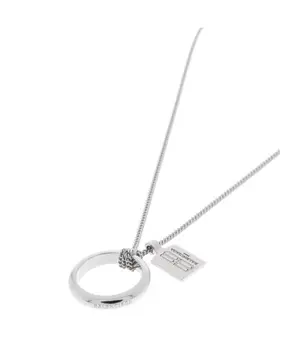 Balenciaga Ring Pendant Necklace