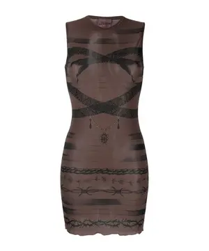 JEAN PAUL GAULTIER Sleeveless Knitted Dress