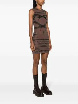 JEAN PAUL GAULTIER Sleeveless Knitted Dress