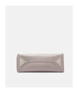 Attico The Day Off Asymmetric Clutch Bag - Nude