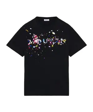 Alexander McQueen Confetti Logo T-shirt