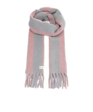 Marni Alpaca And Wool Scarf - Multicolor