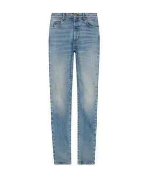Gucci Logo Patch Skinny Fit Jeans