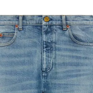 Gucci Logo Patch Skinny Fit Jeans