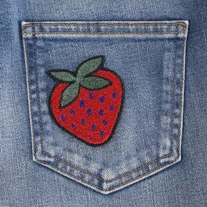 Gucci Logo Patch Skinny Fit Jeans