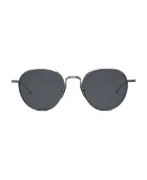 Thom Browne Round Frame Sunglasses - Gray