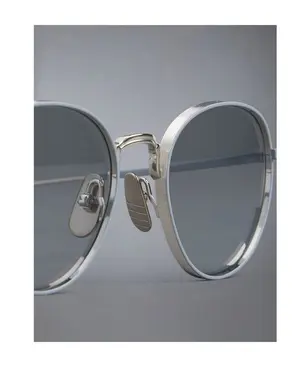 Thom Browne Round Frame Sunglasses
