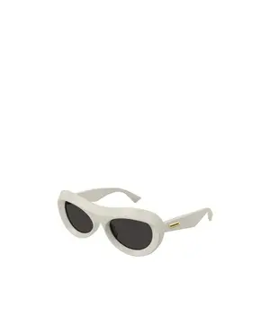 Bottega Veneta Oval Frame Sunglasses