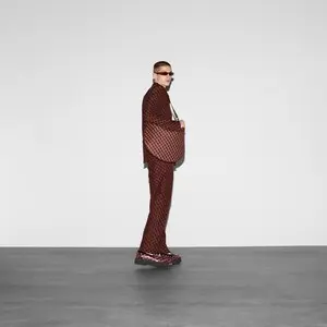 Gucci Gg Monogram Trousers