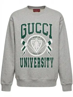 Gucci Logo Printed Crewneck Sweatshirt